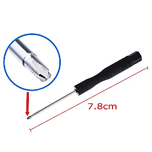 JZK 4 x Rubber case feet pad with Screws Screwdriver kit for Apple MacBook Pro A1278 A1286 A1297 13 15 17 inch Bottom case