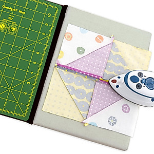 Omnigrid 8-3/4-Inch-by-11-3/4-Inch Tote Size Foldaway Portable Cutting & Pressing Station