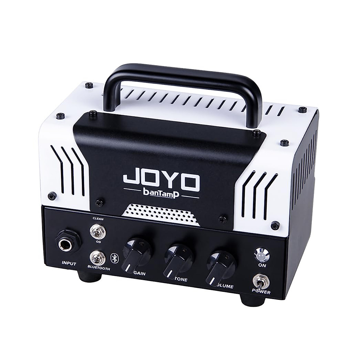 JOYO BanTamp Series Mini Amp Head 20 Watt Preamp 2 Channel Hybrid Tube Guitar Amplifier with Bluetooth