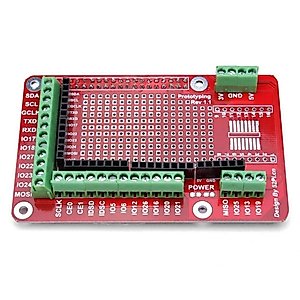 FAUUCHE JF-Xuan DIY kit Module 5pcs Prototyping Expansion Shield Board Fit Compatible with Raspberry Pi 2 Model B+ / B Display Accessories Circuit Boards