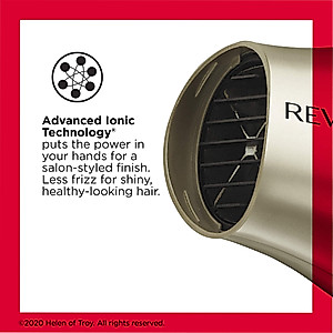 REVLON 1875W Compact Folding Handle Hair Dryer | Great for Travel