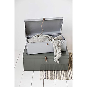 House Doctor Cj0700 Storage Metal, Grey/Army