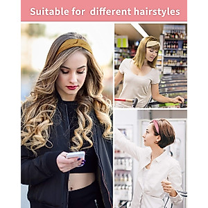 Knotted Headbands for Women and Girls, Head Bands No Slip Fashion for Women and Girls, 12 Pcs Headbands for Girls with 12 Colors