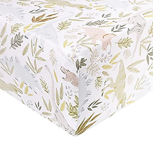 Premium Fitted Knit Crib Sheet/Toddler Sheet Rex by Copper Pearl