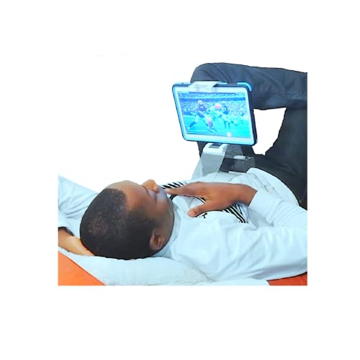 Hstand for Smartphones, Tablet, e-readers, Kindle, Kobo, Nook, iPhone, iPad for Bed, Switch. Adjustable Clamp Holder for Phone, Tablet, iPhone, iPad, Switch Reading and Gaming in bed