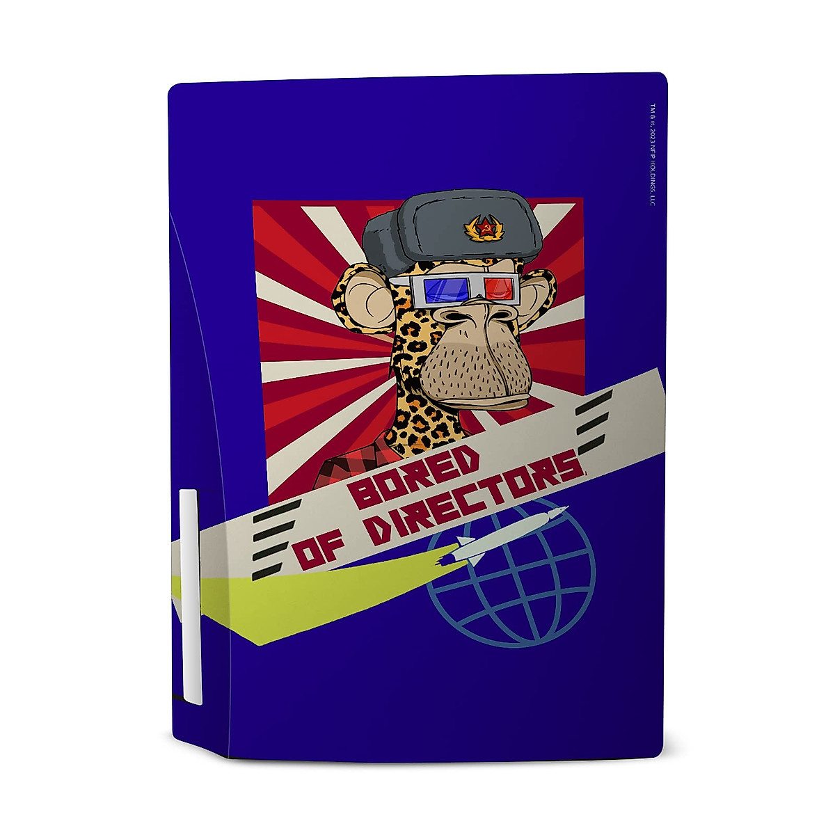 Head Case Designs Officially Licensed Bored of Directors APE #8950 Art Vinyl Faceplate Sticker Gaming Skin Decal Compatible with Sony Playstation 5 PS5 Disc Edition Console & DualSense Controller