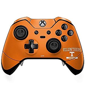 Skinit Decal Gaming Skin Compatible with Xbox One Elite Controller - Officially Licensed College Tennessee Volunteers Design