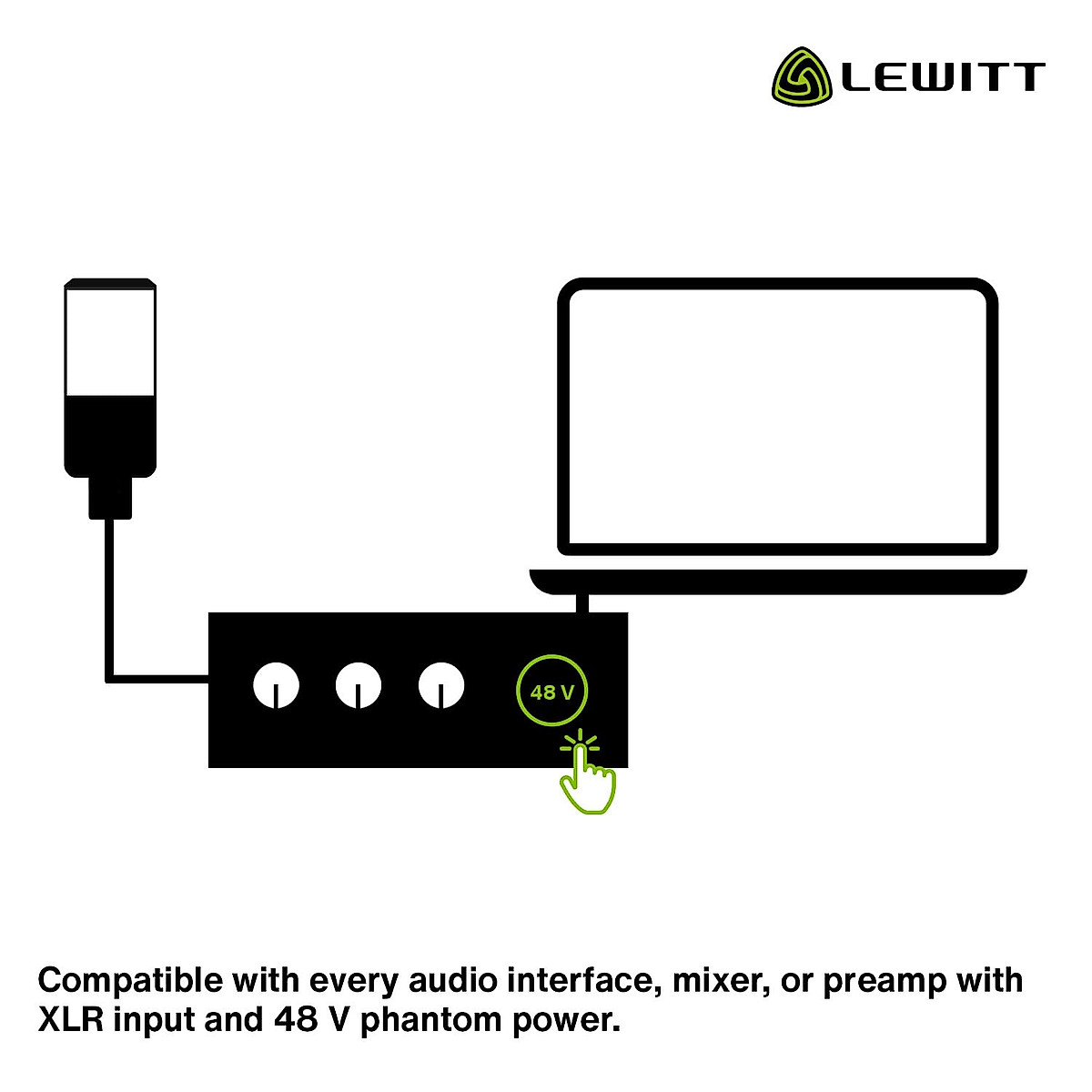 LCT-240-PRO Compact Condenser Microphone, Black