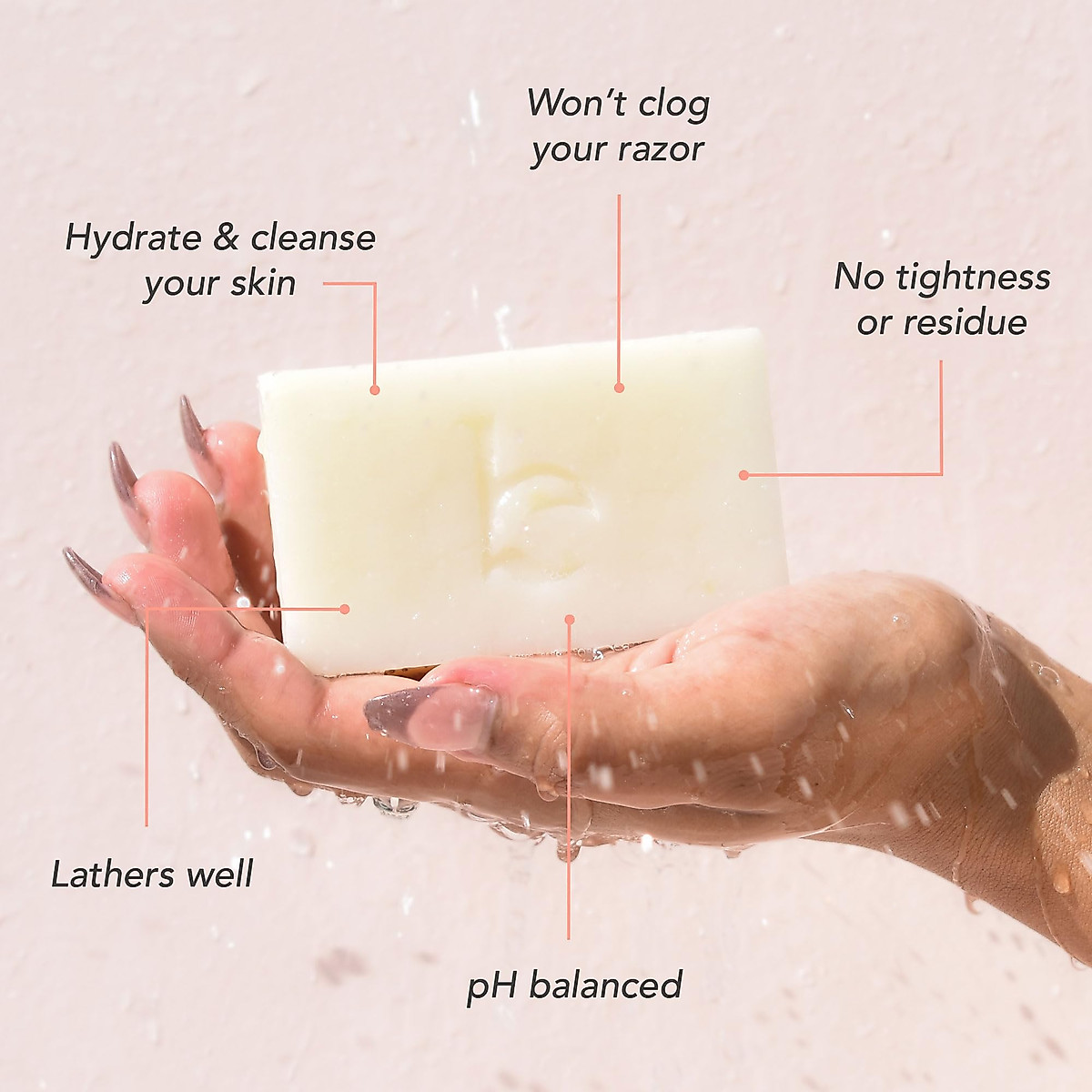 Organic Bar Soap for Shaving, Natural Soap, Shaving Soap for Men & Women, Mens Soap for Face, Foamy Lathering Vegan Soap Works As Shaving Cream, Organic Soap With Shea Butter (2 pack)