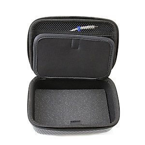 CASEMATIX Lavalier Mic Case Compatible with Kimafun 2.4g Wireless Microphone and Accessories - Includes Hard Case Only