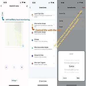 HILADUO Motorized Roller Blinds Customized Size Width 20-105 Inches
