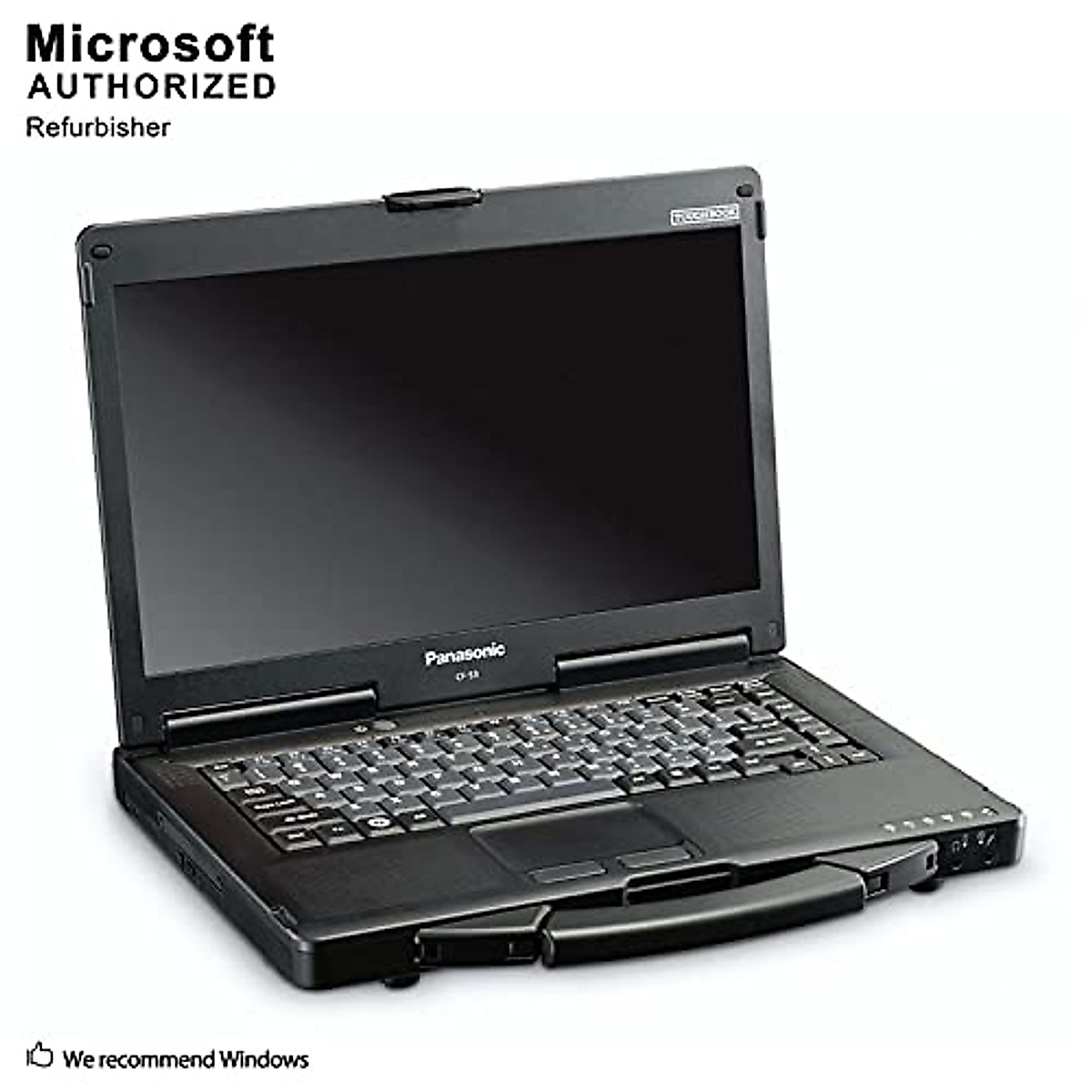 Panasonic Toughbook CF-53 Laptop PC, 14 HD Display, Intel i5-2520M 2.5GHz, 16GB RAM, 1TB SSD, Windows 10 (Renewed)