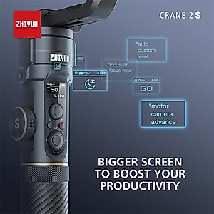 Zhiyun Crane 2S 3-Axis Handheld Gimbal Stabilizer for DSLR Cameras