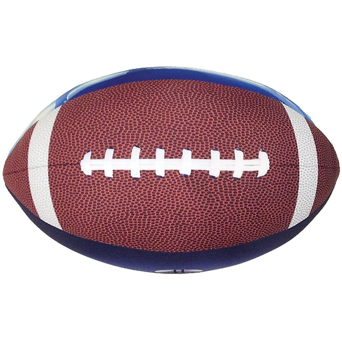 iscream Game On! Photoreal Football Shaped 16" x 12" x 12" Microbead Accent Pillow