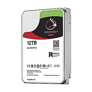 Seagate IronWolf Pro ST12000NE0008 12 TB Hard Drive - 512E Format - SATA 600-3.5" Drive - Internal - 7200RPM - 256 MB Buffer - Hot Pluggable