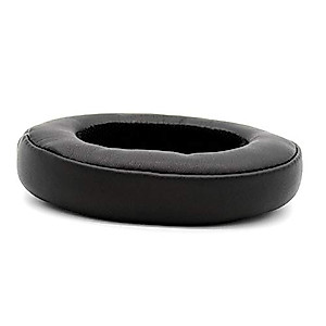 Earpadz Replacement for Skullcandy Crusher Earpads, Wireless Headphone Accessories, Protein Leather Ear Pad Cushion Parts, Black, 1 Pair