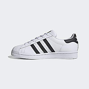 adidas Originals Women's Superstar Sneaker, White/Black/White, Size 9