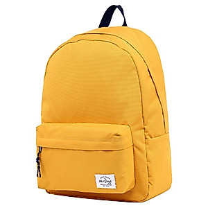HotStyle SIMPLAY Classic School Backpack Bookbag, Goldenrod