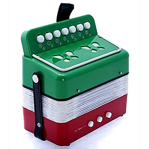 D'Luca G105-MEX Child Button Accordion Mexican Flag