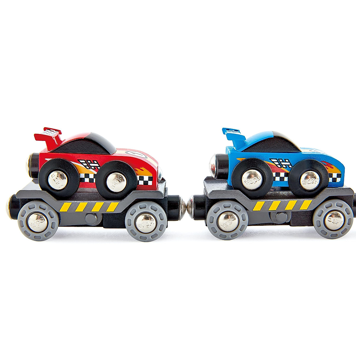 Hape Race Car Transporter, L: 11, W: 2, H: 1.5 inch