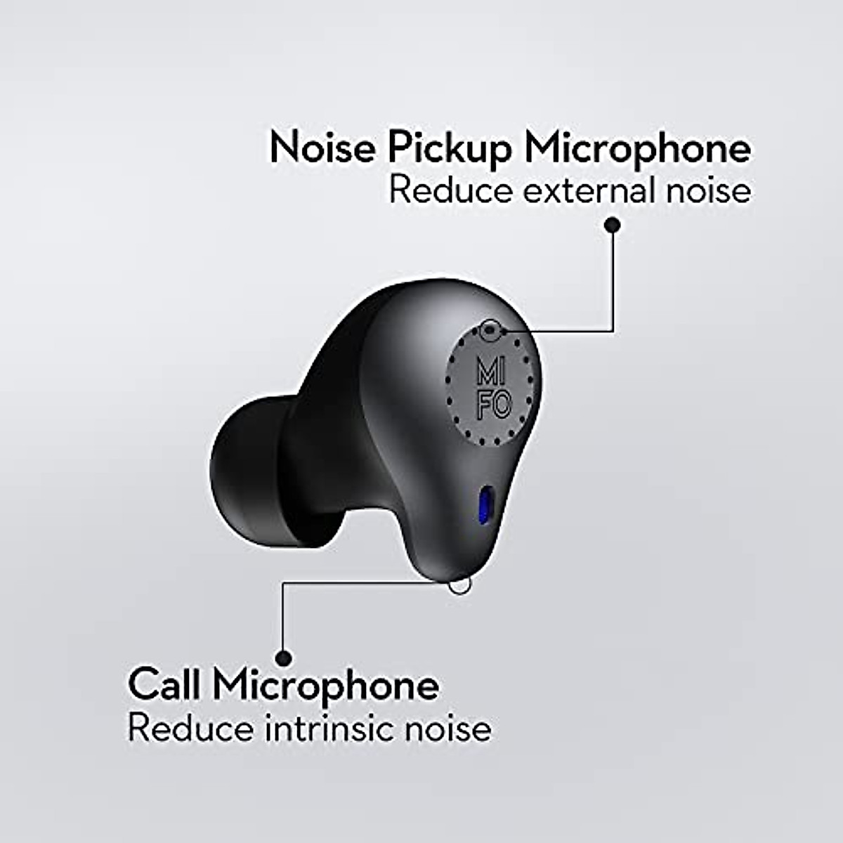mifo 2023 Upgraded Version O5 Gen 2 Touch Version Bluetooth 5.2 True Wireless Earbuds, Qualcomm APT-X CVC 8.0 Wireless Earbuds Noise Cancelling Sport Headphones with 2600mAh Charging Case