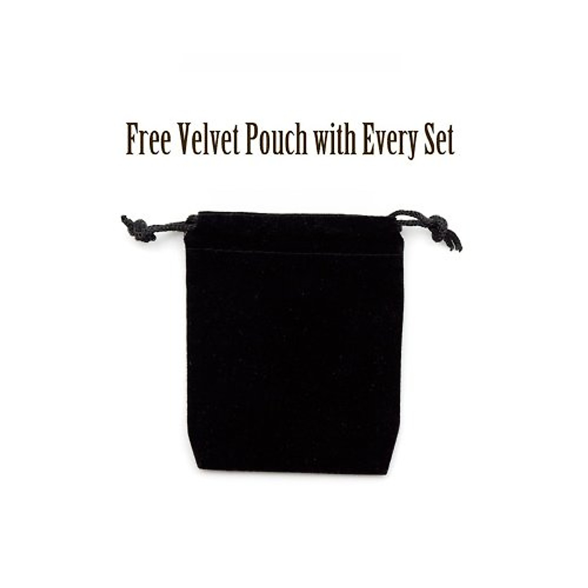 Wiz Dice 7 Die Polyhedral Dice Set - Copper Sands (Brown Glitter) with Velvet Pouch