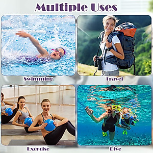 Shappy 2 Pcs Large Travel Laundry Bag Washable Waterproof Wet Dry Bag Large Dirty Clothes Bag Bathing Workout Bag(Unicorn)