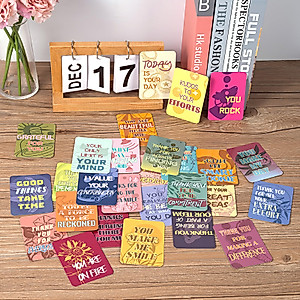 HOMANGA 50 Unique Motivational Cards for Employees, Gratitude, Employee Appreciation Cards, Kindness Thank You Notes for Coworkers, Affirmations Cards for Employees, Coworkers, Teachers, Boss