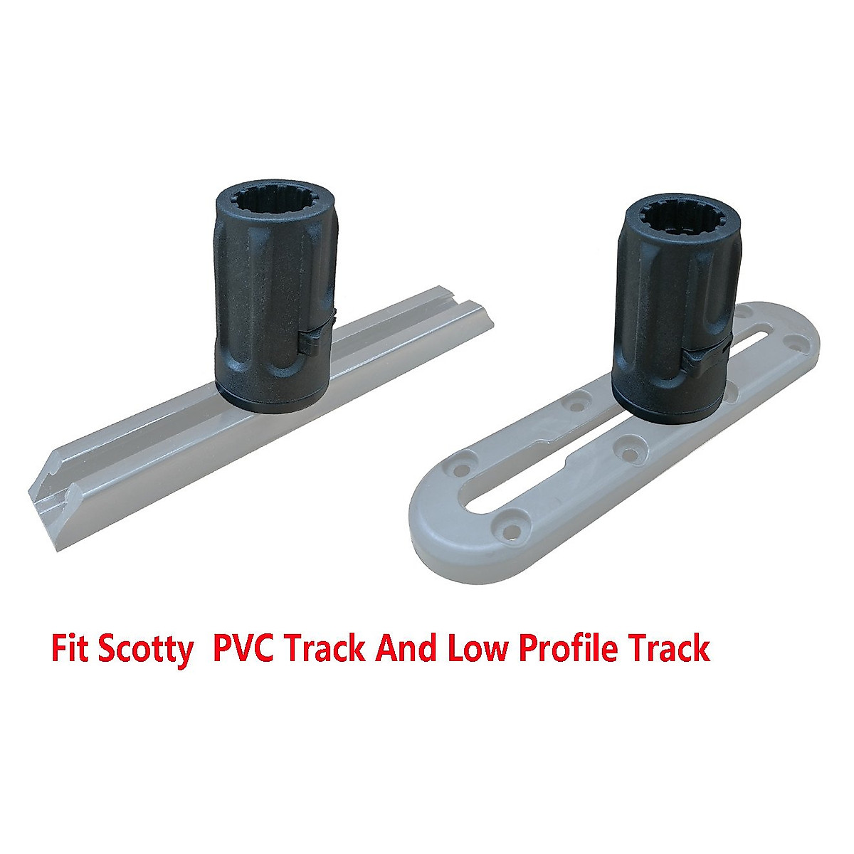 Brocraft Quick Release Track Rail Adapter/Track Gear Adapter/Kayak Track Mount