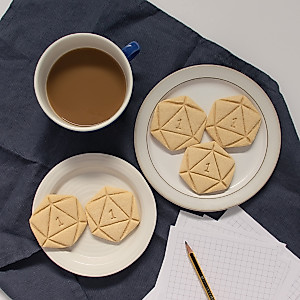 Natural 1 Icosahedron cookie cutter, 1 piece - Bakerlogy