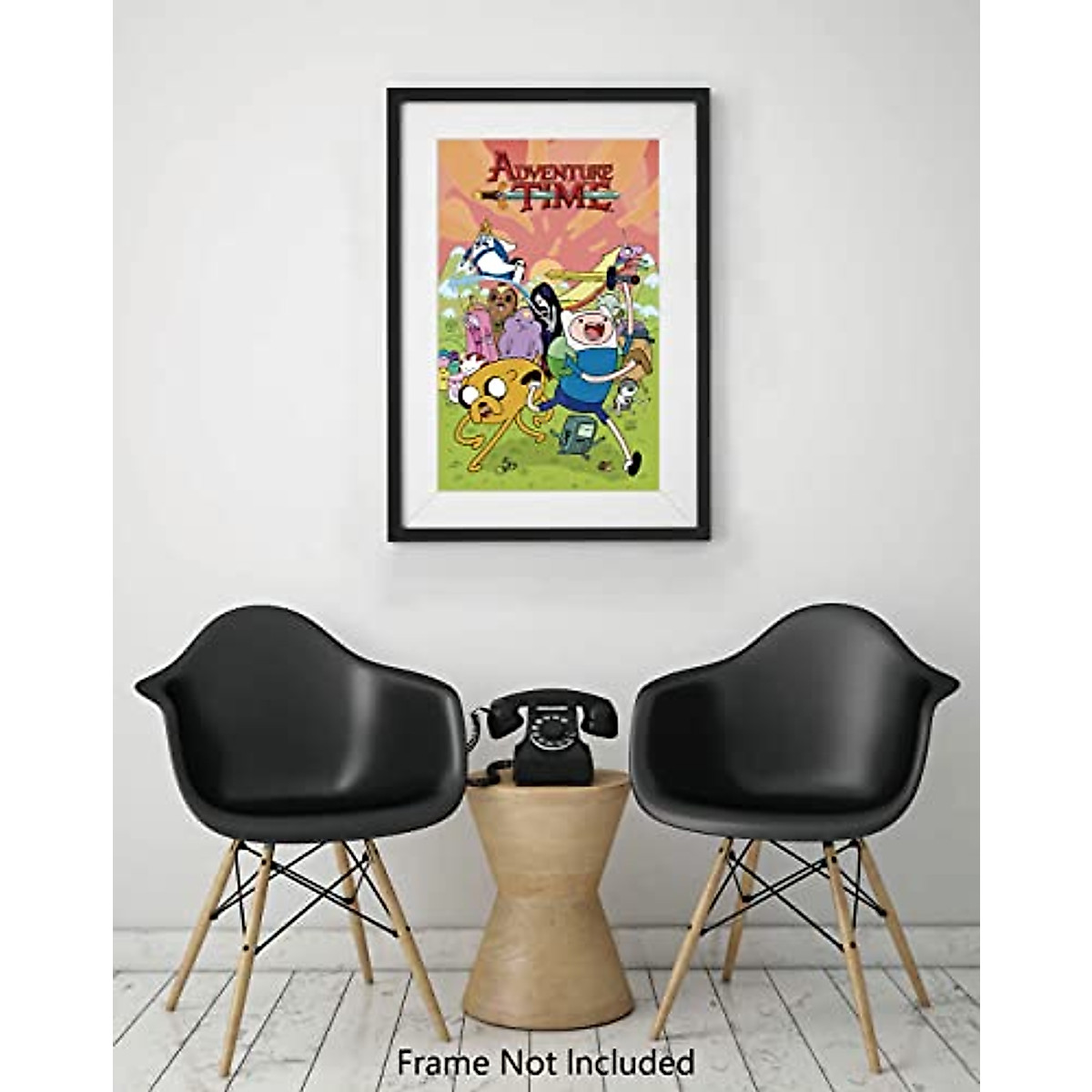 XIHOO Christ-EZ Anime Cartoons Adventure Time Wall Art Print Poster Home Decor Premium - Matte poster Frameless Gift 11 x 17 inch(28cm x 43cm)