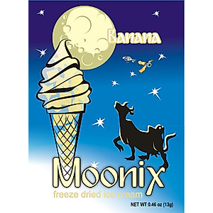 Moonix Freeze Dried Ice Cream (Banana)