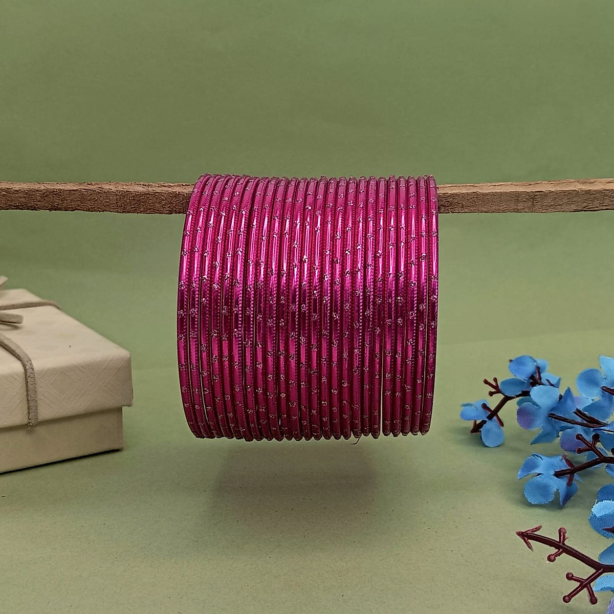 Efulgenz Indian Bangles Set Bollywood Plain Metal Bangle Bracelets Costume Jewelry for Women