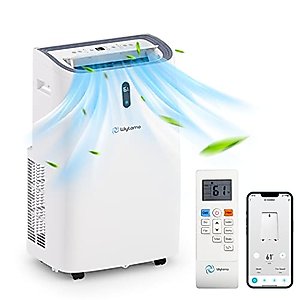 Wiytamo 14,000 BTU Portable Air Conditioners with WIFI Remote Control, 4-in-1 Portable AC Unit, Heater, Dehumidifier & Fan, Cools Rooms Up to 700 Sq.Ft, Auto Swing, Works with Alexa/Google Assistant