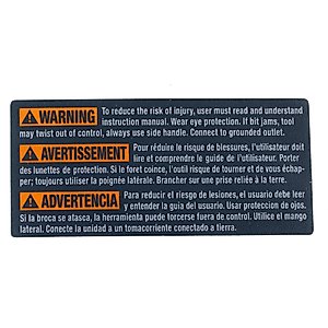 Bosch Parts 2601116342 Label