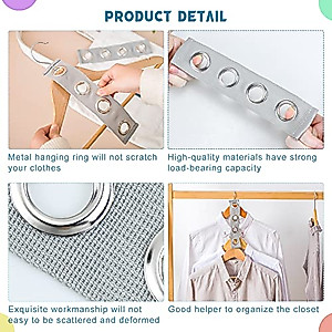 Dreamtop 44 Pcs Clothes Hanger Connector Hooks Cascading Clothes Hangers for Heavy Duty Hanger Connector Hooks for Plastic Hangers Hanger Extender Clips Hangers Space Saving