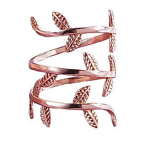 Helen de Lete Flower Vine S925 Sterling Silver Adjustable Ring