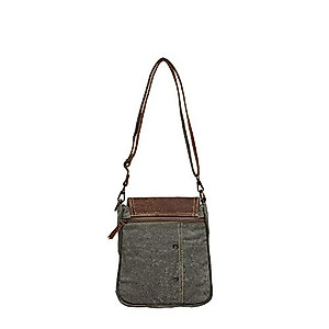 Myra Bags Bicycle Upcycled Canvas Shoulder Bag S-0798