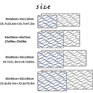 hdmfl GJING Sunflower and Rooster Kitchen Rugs and Mats [2 PCS] Anti-Fatigue Kitchen Floor Mat ​Non Slip Machine Washable Runner Carpets for Floor,Kitchen, Bathroom,Sink,Office,Laundry 17x59+17x29in