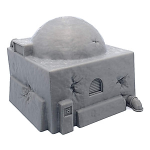 EnderToys Galactic Legion Desert Planet Huts, 3D Printed Tabletop RPG Scenery and Wargame Terrain for 28mm Miniatures