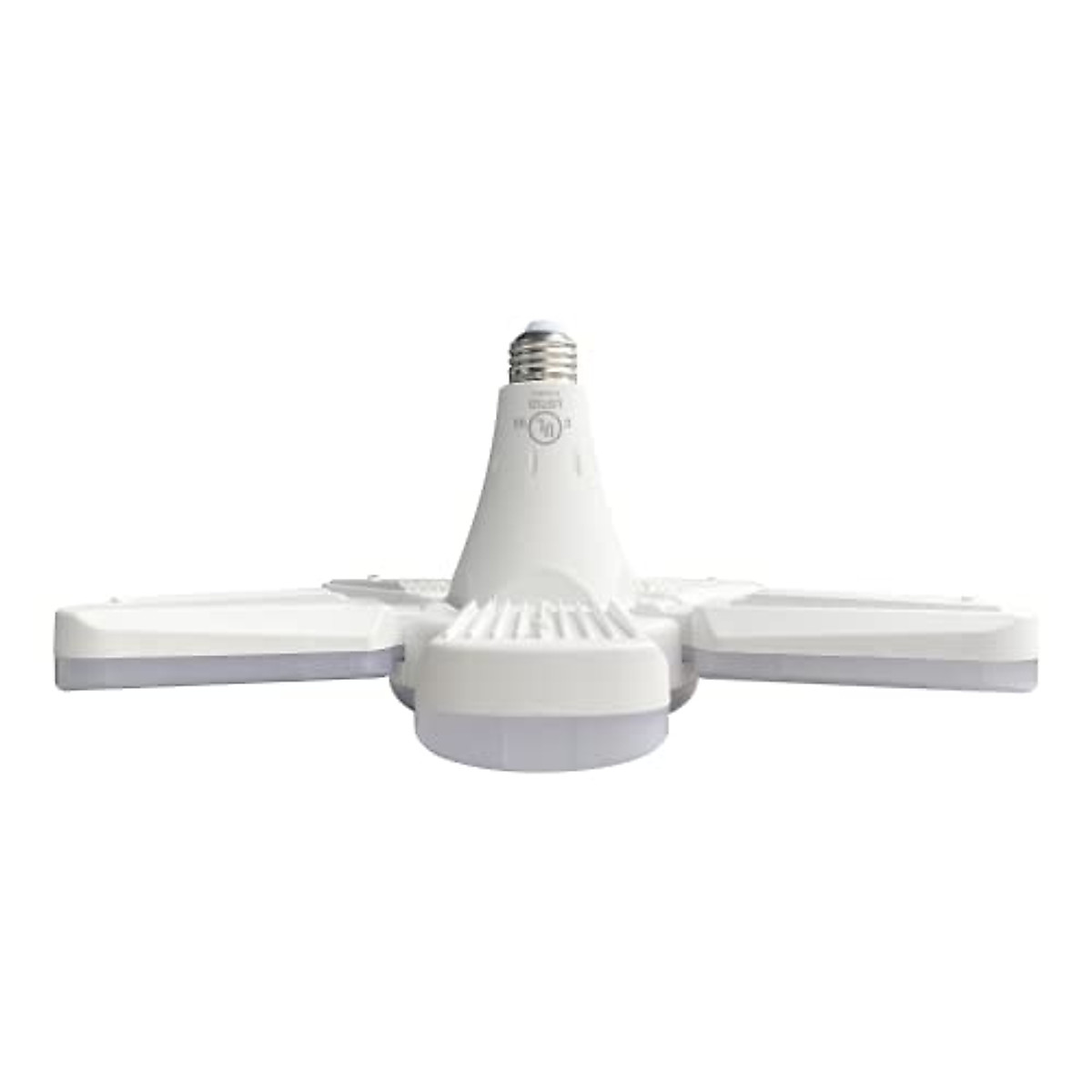 BECCALIGHTING LED Garage Light UL Listed 60 Watts - Daylight Bright White 5000K Garage Lights Ceiling LED 6000 Lm Garage Lighting Fixture, Multi Directional Panel Light for Basement, Barn, High Bay