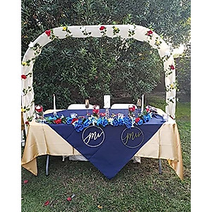 Garden Arch Arbor Metal Trellis Archway Tubular Weatherproof Pergola Wedding Arch, for Roses Support Archway140×230×40cm, 180×230×40cm (Bronze 340x230x40cm)
