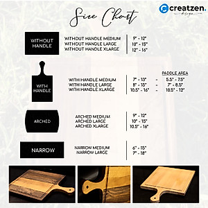 Custom Cutting Board | Personalized Cutting Board | Wood Cutting Board | Family Cutting Board | Grandparent Gift | Gift for Grandad | Cutting Board for Kitchen (With Handle)