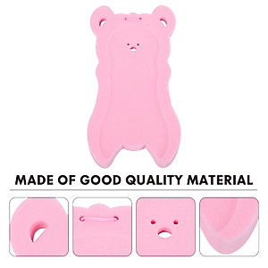 Beavorty Infant Sponge Cushion 2 Pcs Bath Mat Sponge Pp Infant Inflatable Cushion Infant Bath Sponge Pad