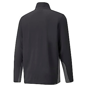 Puma Golf Men's Gamer 1/4 Zip, Puma Black, Large