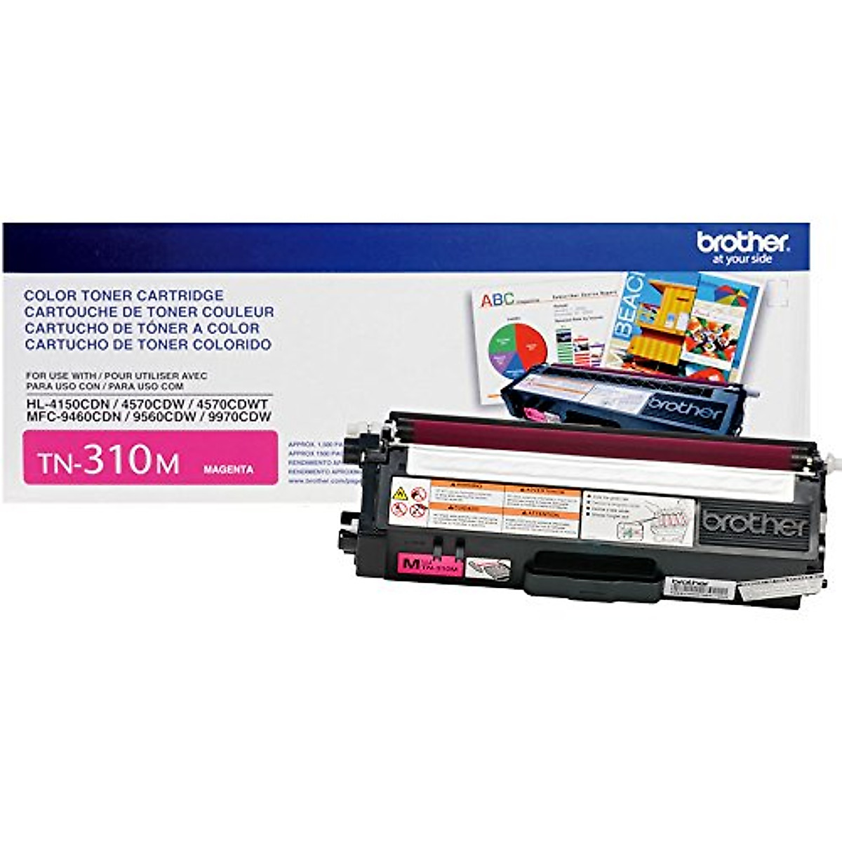 Brother MFC-9970CDW Toner Cartridge ( Magenta , 1-Pack )