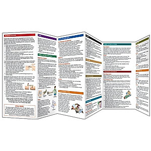 Emergency First Aid: A Folding Pocket Guide to the Recognition of & Response to Medical Emergencies (Outdoor Recreation and Survival)
