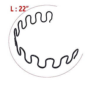 Carkio 22" Sofa Upholstery Spring Replacement Kit for Funirture Couch Repari Automotive and Others