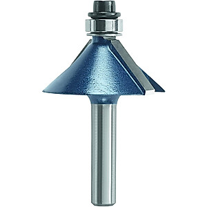 BOSCH 85298M 1-5/16 In. x 45 degree Carbide Tipped Chamfer Bit