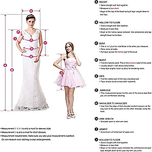 BEAUTFOR Womens Long Sleeve Lace Bohe Wedding Dresses Mermaid Illusion Top Ivory Bridal Gowns for Beach Wedding Party US Size 2